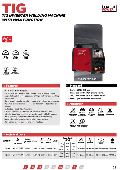 Portable Tig 200a Pulse Mma 2 In 1 Welder Aluminum Welding Machine Tig