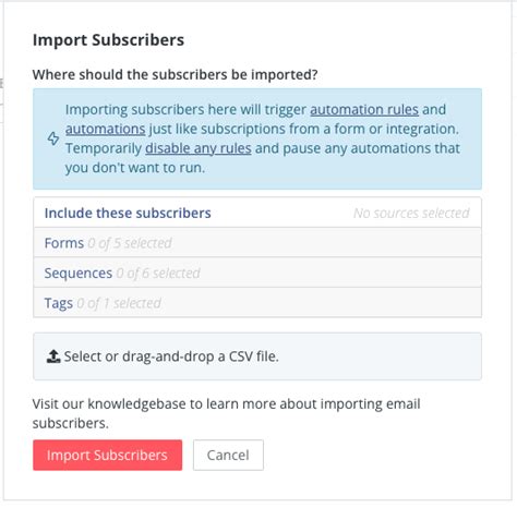 Getting Started With ConvertKit Part 2 Adding Subscribers Click And