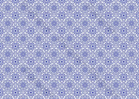 Patterns Tiles Tiled Blue Islamic Pattern On White Background Psd