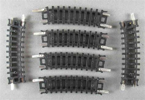 Lima 552 N Scale 6 X Curved Rails R 236 15° No Box