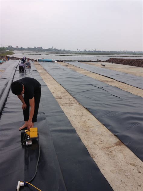 Quy trình và phương pháp thi công bạt chống thấm HDPE Nông Nghiệp Sỉ