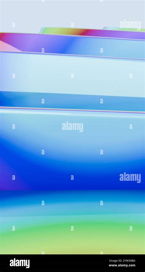 Abstract Colorful Background With A Smooth Blend Of Blue Green And