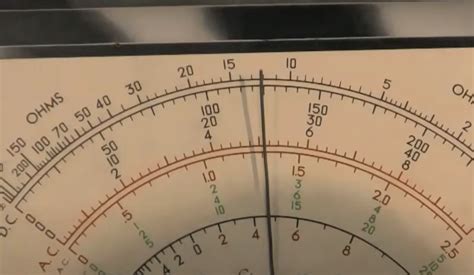 How To Use Analog Multimeter Electronicshacks