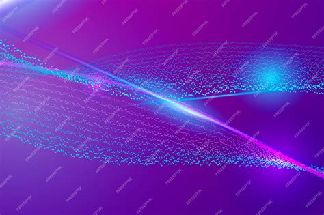 Free Vector Abstract Shiny Wave Background