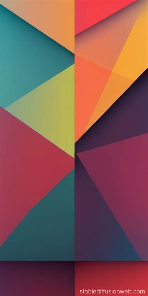 Minimalist Two Color Geometry Stable Diffusion Online