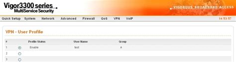 configuring pptp vpn remote dial in connection to vigor3300 draytek faq