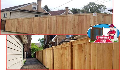 Oak Park S Cedar Fencing Style And Durability