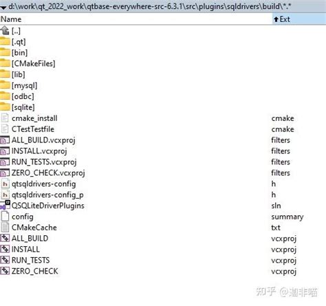 Cmakevs2022qt631编译qsqlmysql Release动态库 知乎