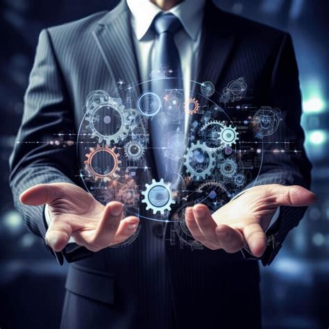 Premium Ai Image Businessman Uses Iot To Create More Efficient And Sustainable Businesses