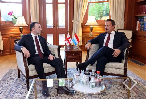 ირაკლი ღარიბაშვილი ლუქსემბურგის დიდი საჰერცოგოსა და მალტის რესპუბლიკის პრემიერ მინისტრს შეხვდა