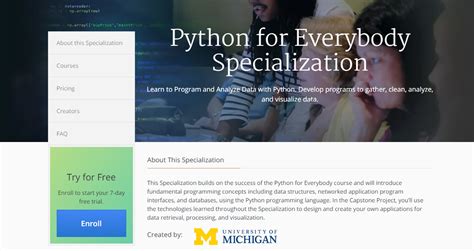 Python For Everybody Specialization By Mohamed Mansour Medium