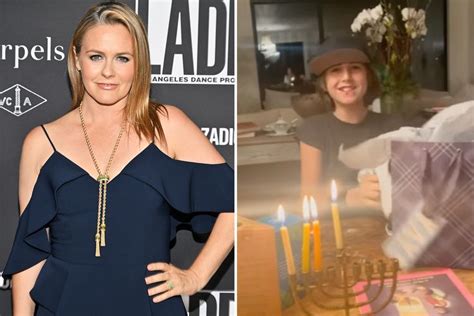 Alicia Silverstone Surprises Son With Signed Jersey For Hanukkah Watch