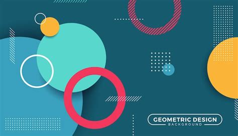 Premium Vector Modern Abstract Geometric Shapes Background