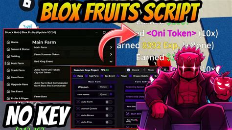 Red Event👹 Blox Fuits Script Autofarm Oni Tokens Fruit Sniper