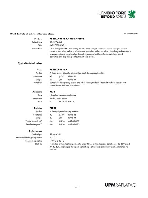 Pp Clear Pdf Shelf Life Chemistry