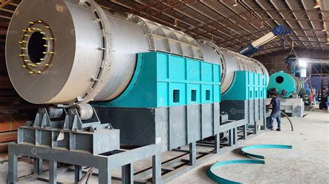 Installation Completed Bst 30 Biochar Machine In Malaysia