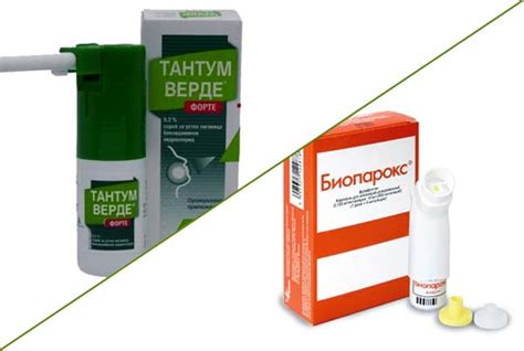 Тантум Верде или Биопарокс? — Сравнение препратов