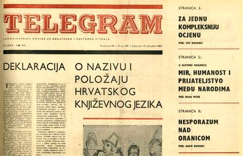 Jezik u obrani naroda Deklaracija o nazivu i položaju hrvatskog