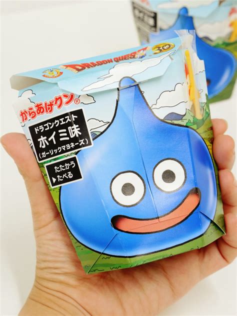 からあげクンに「ドラゴンクエスト ホイミ味」があらわれたのでゲットして食べてみた ライブドアニュース