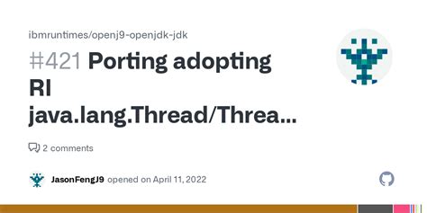porting adopting ri java lang thread threadgroup w enable openjdk