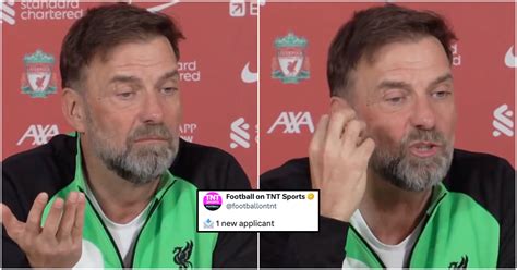 Tnt Sports Respond To Jurgen Klopps Rant About Fixture Scheduling