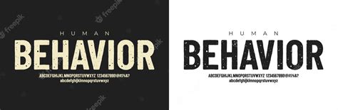 Vintage Military Font