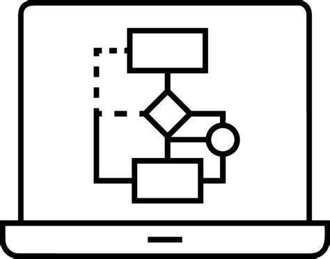 Artificial Intelligence Icon Symbol Vector Image Illustration Of The
