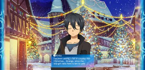 Saoub Kirito Dialogue Progressive Christmas By Dawnnolight On