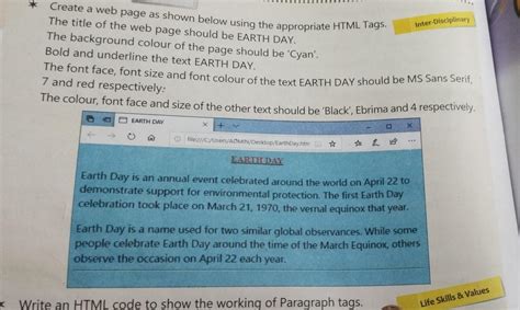 Write Html Code For This