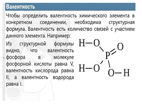 Электроотрицательность Степень окисления Валентность химических