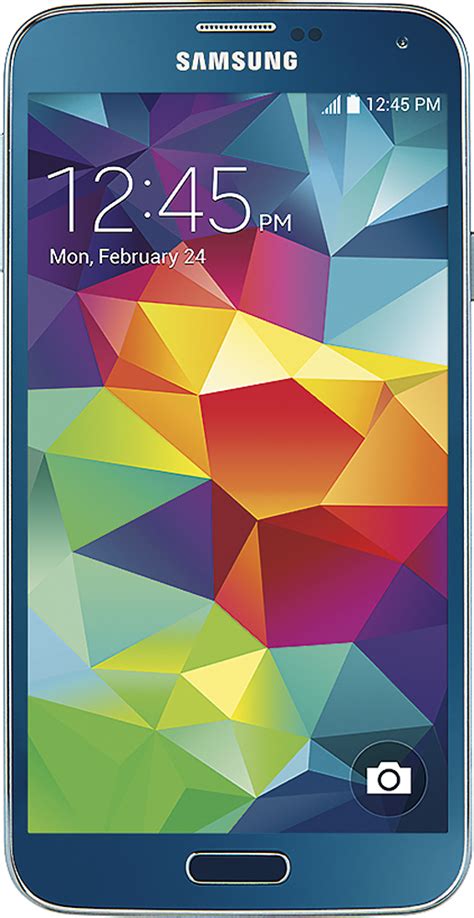Samsung Galaxy S 5 4g Lte Cell Phone Electric Blue Verizon Sm