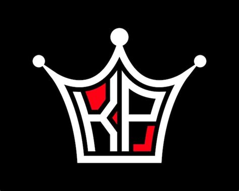 Premium Vector Crown Shape Kp Letter Logo Design Vector Art Premium Vector Crown Shape Kp Letter Logo Design Vector Art