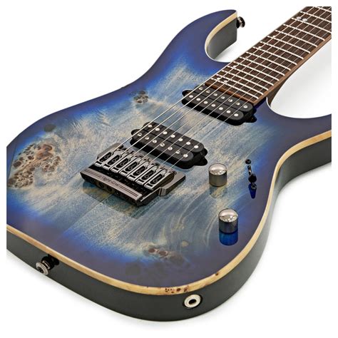Ibanez Rg1027pbf Premium 7 String Cerulean Blue Burst At Gear4music