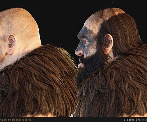 Artstation Fantasy Giants Modular Male With Randomization Ue4