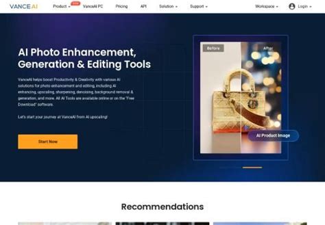 VanceAI AI Tool Rezension 2024 Tutorial Kostenlose Alternativen
