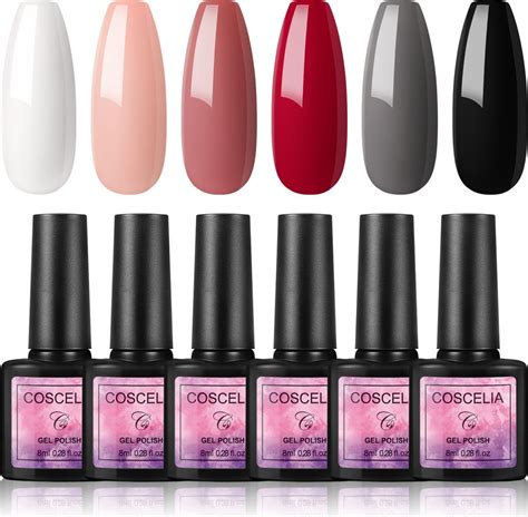 COSCELIA Pc UV Nagellack Set Ml Gel Kaufland De