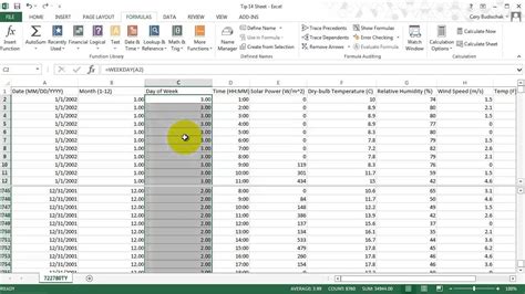 Excel Tip 14 Date Manipulation Youtube