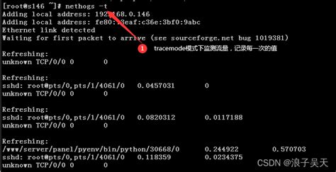 Linux工具之nethogs命令 Csdn博客