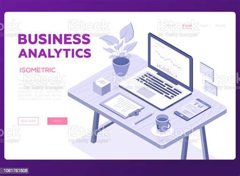 비즈니스 분석 배너현대 벡터 아이소메트릭 일러스트 레이 션 3차원 형태에 대한 스톡 벡터 아트 및 기타 이미지 3차원 형태 Brand Name Online