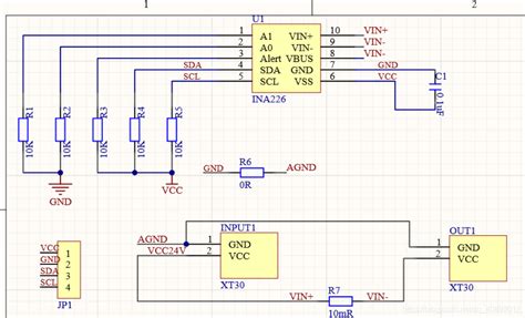 基于ina226模块的功率检测电路ina226测量ua级电流 Csdn博客