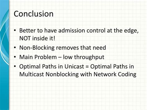 PPT Network Coding Multicast Networks With QoS Guarantees PowerPoint