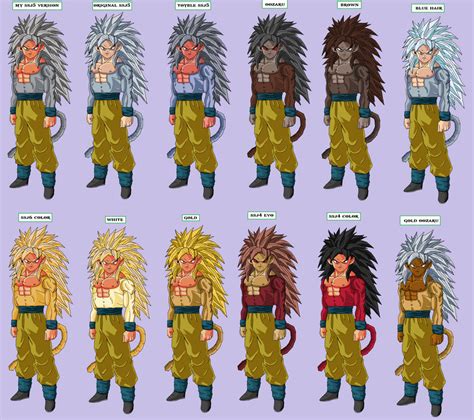 Ssj5 Ssj6 Color By Naruttebayo67 On Deviantart