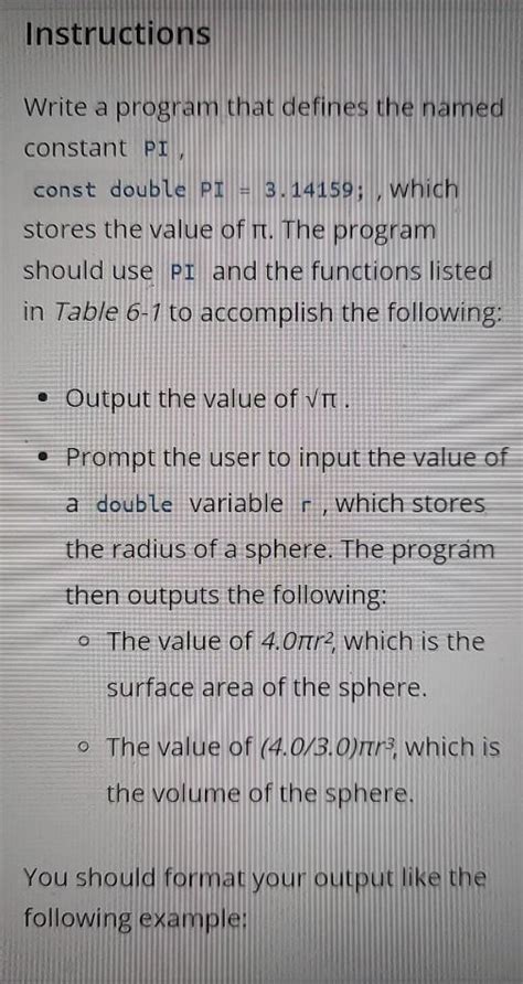 Solved Instructions Write A Program That Defines The Named