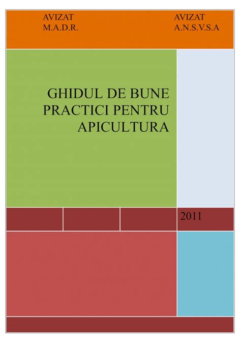 PDF Ghid De Bune Practici In Apicultura DOKUMEN TIPS