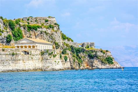 Kerkyra 코르푸 섬 그리스의 수도의 오래 된 요새 0명에 대한 스톡 사진 및 기타 이미지 0명 건축 경관 Istock
