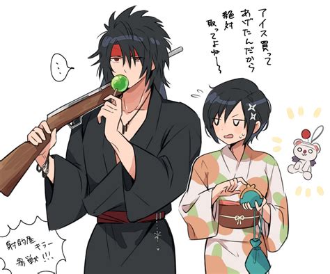 Yuffie Kisaragi Moogle And Vincent Valentine Final Fantasy And 1 More Drawn By Az Pixiv