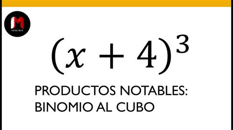 Procedimiento De Binomio Al Cubo