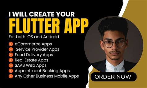 Develop Flutter App Development As Android And Ios Flutter Mobile App