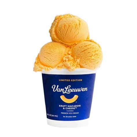 Review Van Leeuwen Kraft Macaroni And Cheese Ice Cream The Impulsive Buy