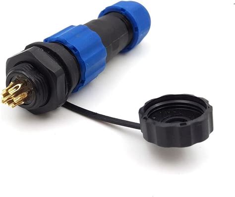 Buy Sd13 7pin Waterproof Connector Ip68 5a 380vac High Voltage